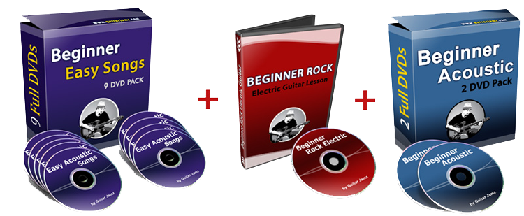 GuitarJamz Groupon - Beginner Guitar Lessons DVD Bundle